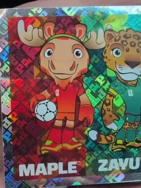 Panini | Games | Maple Zayu Clutch Holographic Mascot Sticker Sheet 226 ...